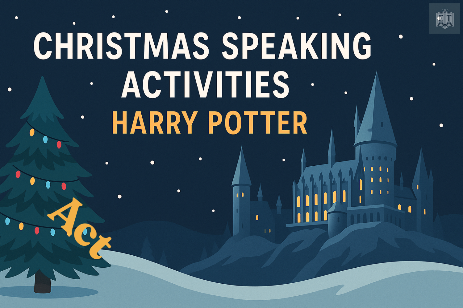 Christmas Speaking: Harry Potter ESL Activities | English Task