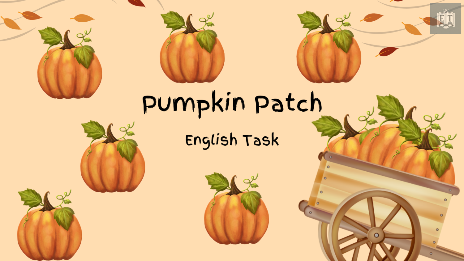 🎃 Pumpkin Patches 🎃 Activities & Worksheets for ESL (A1–B1) | English ...